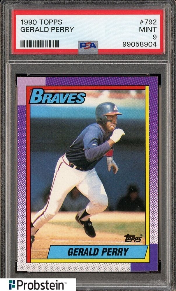 Auction Prices Realized Baseball Cards 1990 TOPPS Gerald Perry