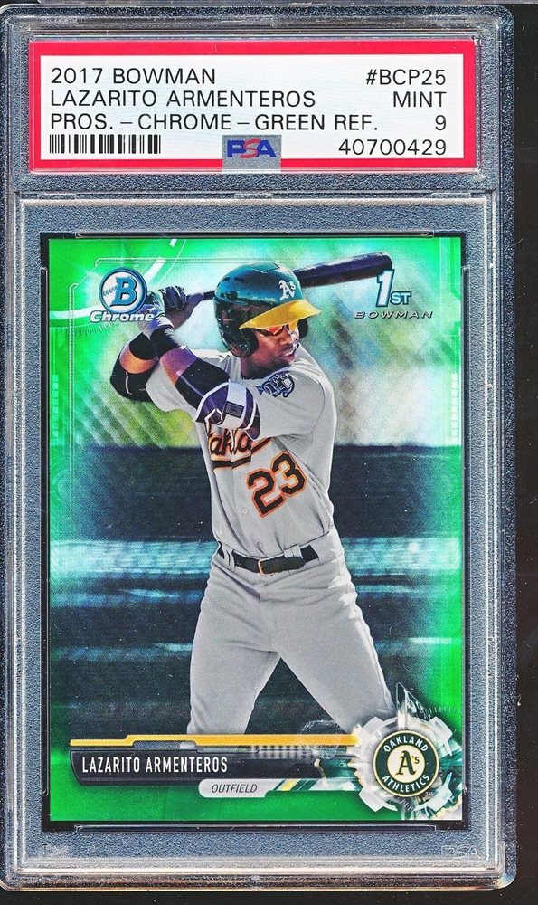 Auction Prices Realized Baseball Cards 2017 BOWMAN PROSPECTS Lazarito ...