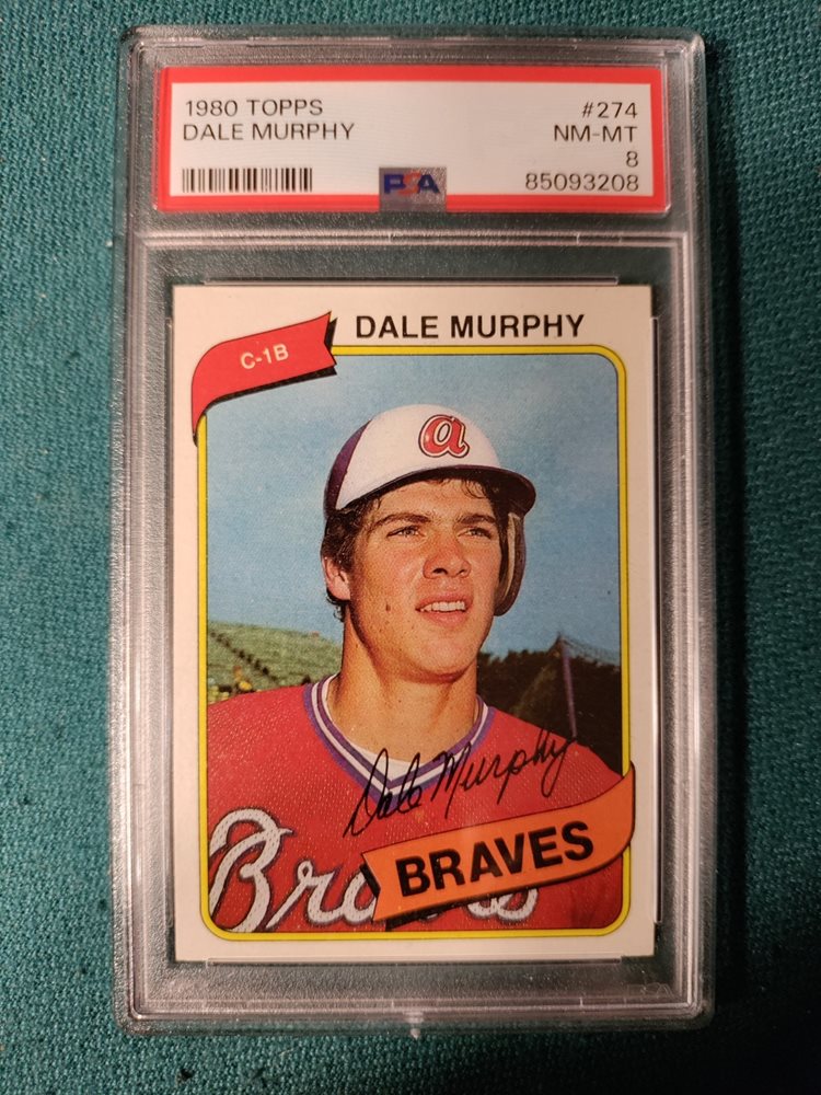 Auction Prices Realized Baseball Cards 1980 TOPPS Dale Murphy