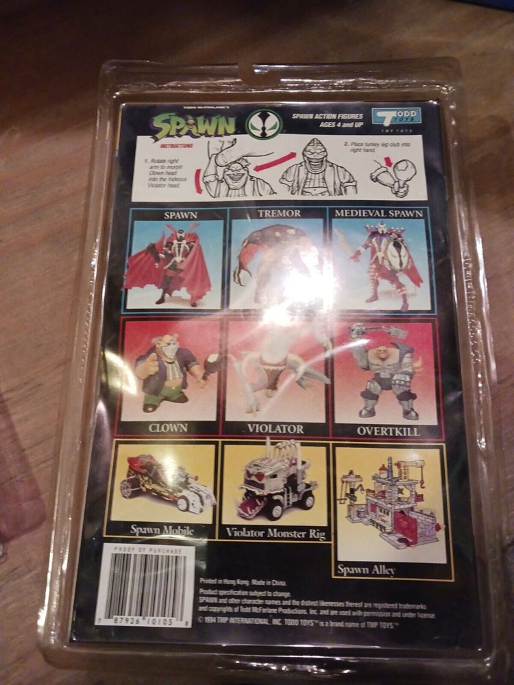 McFarlane Spawn Clown Posable Figure Plus Special Editi