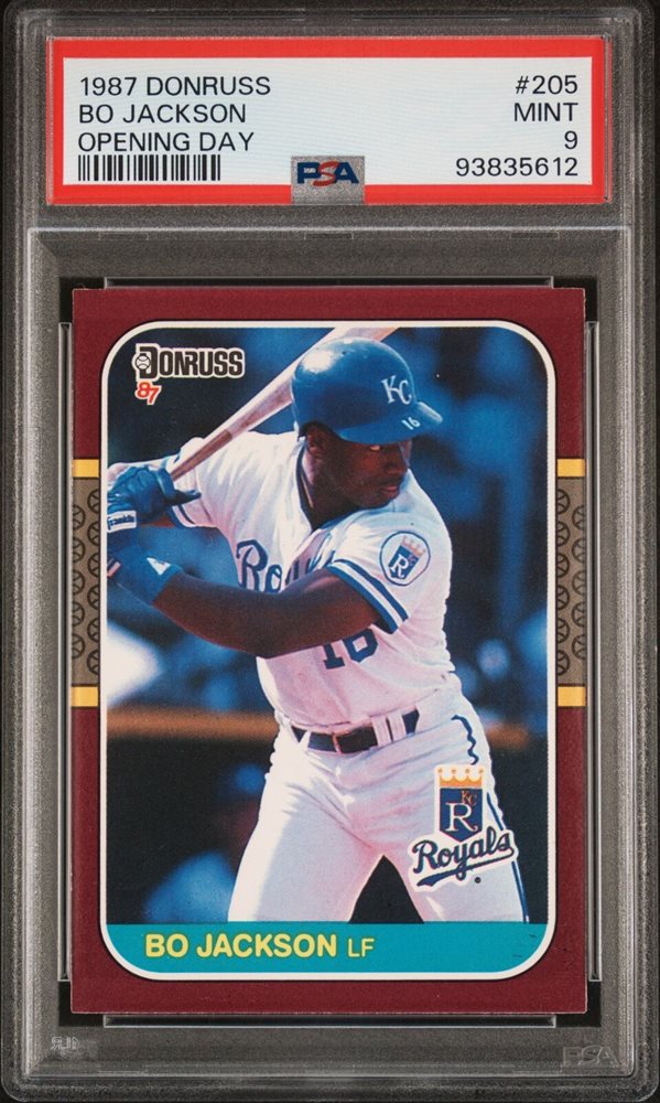 Auction Prices Realized Baseball Cards 1987 Donruss Opening Day Bo Jackson