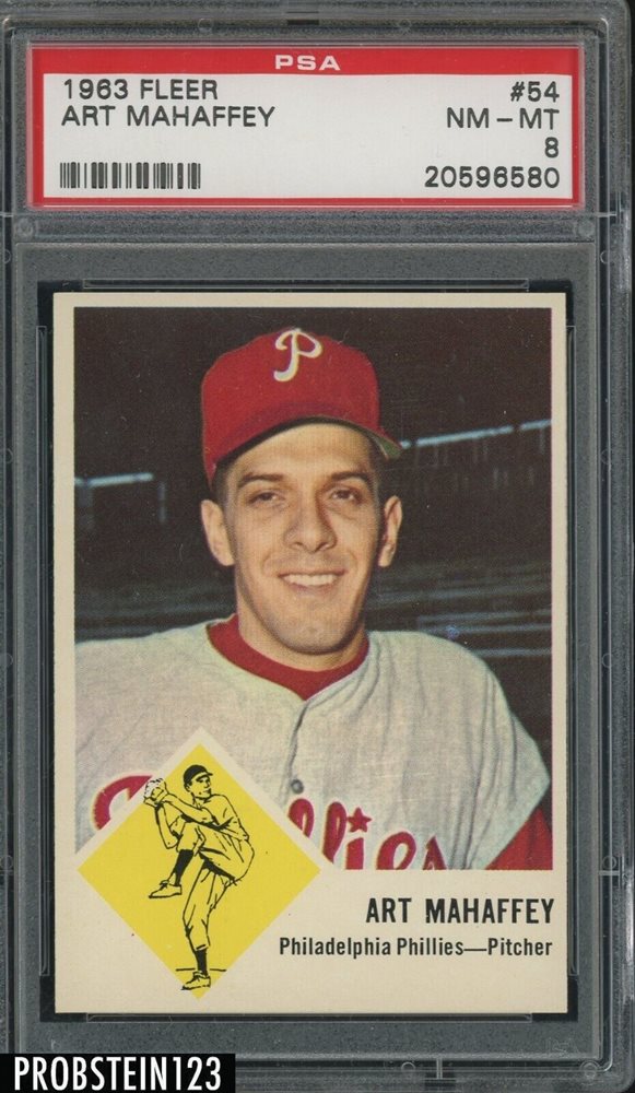 Auction Prices Realized Baseball Cards 1963 FLEER Art Mahaffey