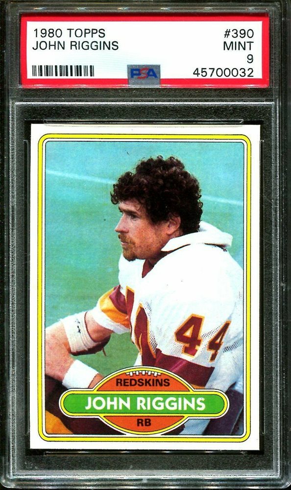 Auction Prices Realized Football Cards 1980 Topps John Riggins