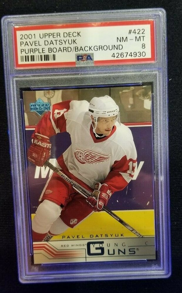 Auction Prices Realized Hockey Cards 2001 Upper Deck Pavel Datsyuk