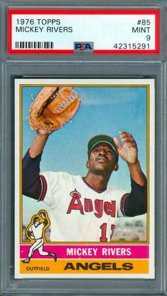 Auction Prices Realized Baseball Cards 1976 Topps Mickey Rivers