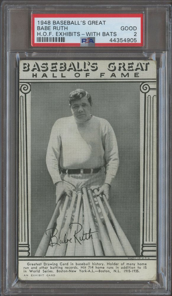Auction Prices Realized Baseball Cards 1948 Baseball's Great Hall Of ...