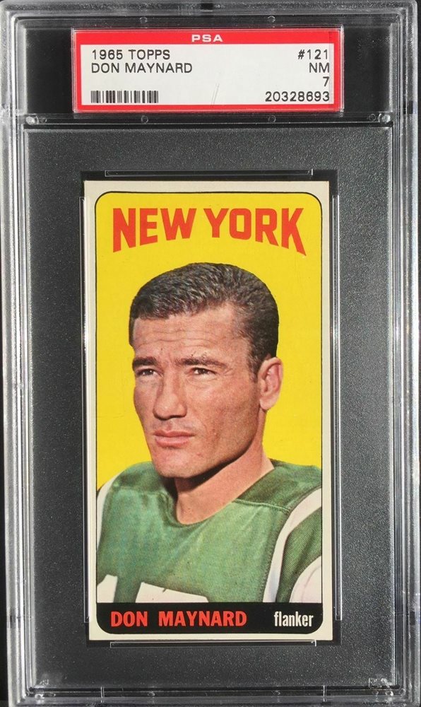 Auction Prices Realized Football Cards 1965 Topps Don Maynard