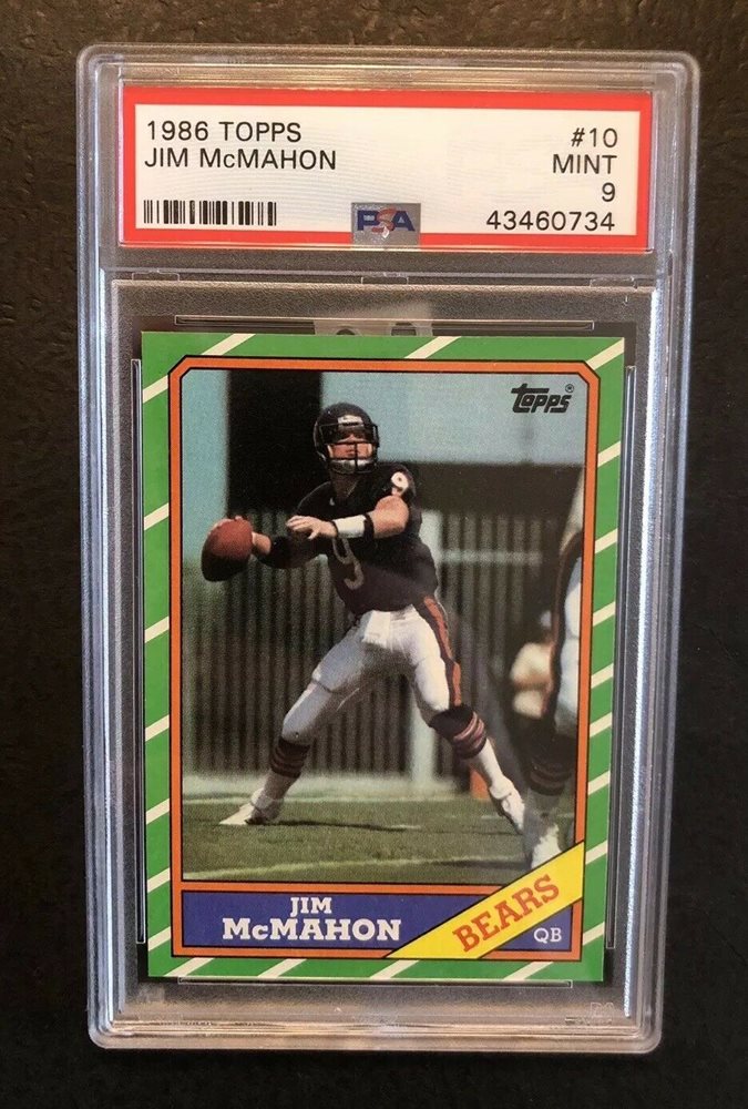 Auction Prices Realized Football Cards 1986 Topps Jim McMahon