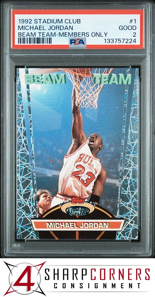 eBay Auction Item 389357775269 Basketball Cards 1992 Stadium Club Beam Team