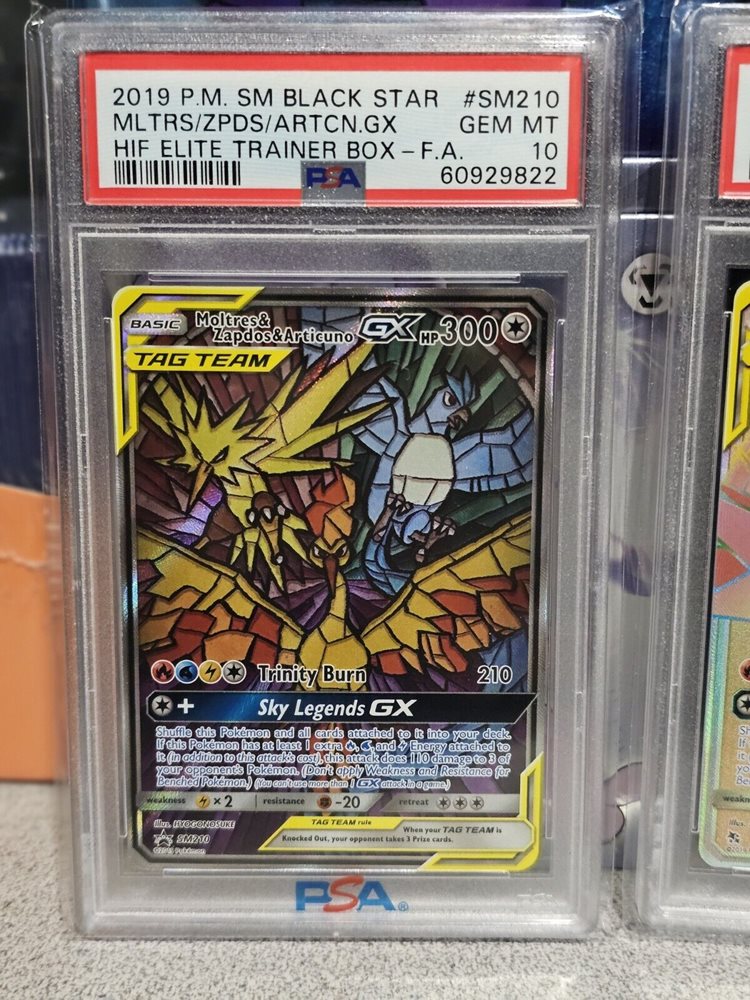 Auction Prices Realized Tcg Cards 2019 Pokemon Sm Black Star Promo Full Art / Moltres & Zapdos ...