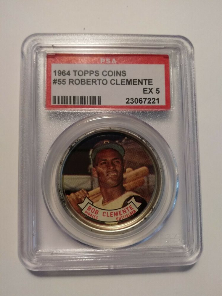 Auction Prices Realized Baseball Coins 1964 Topps Coins Roberto Clemente