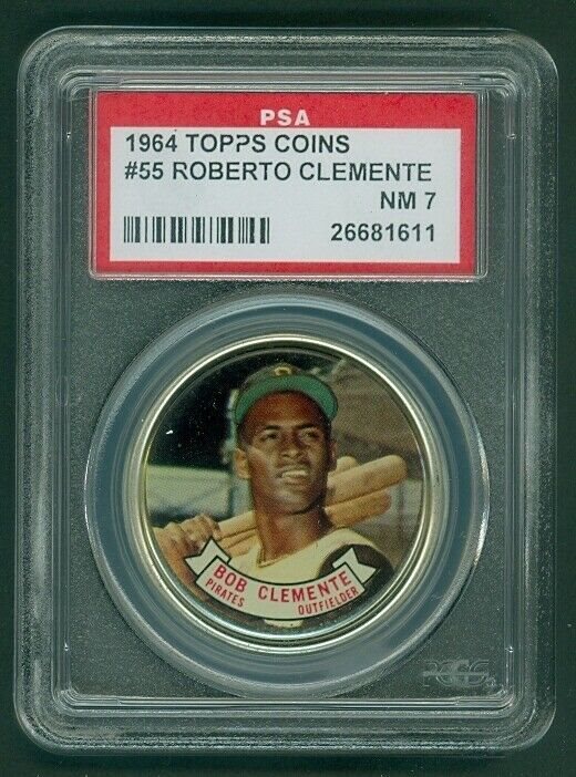 Auction Prices Realized Baseball Coins 1964 Topps Coins Roberto Clemente