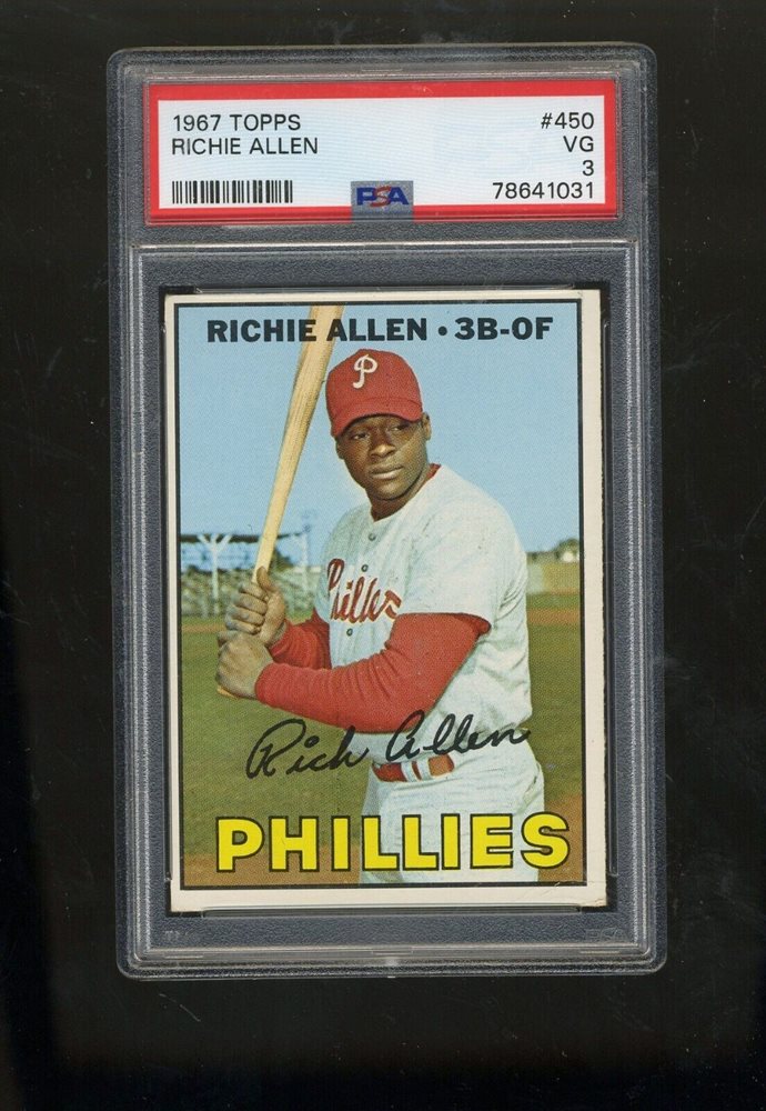 Auction Prices Realized Baseball Cards 1967 TOPPS Richie Allen