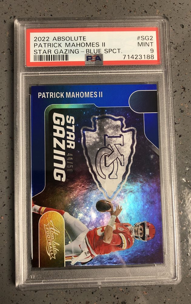 2022 Absolute Patrick Mahomes II #SG-2 Star Gazing Spec