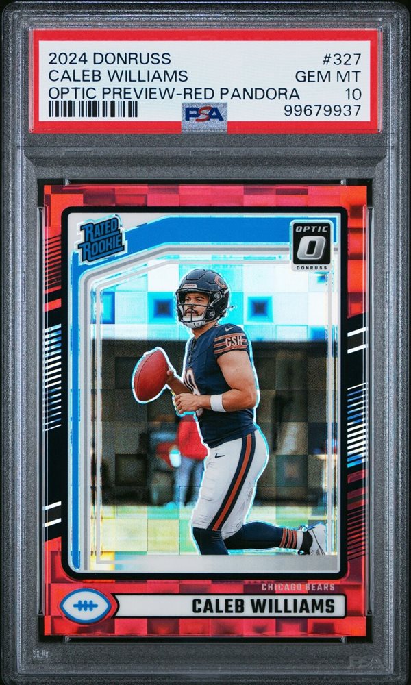 Auction Prices Realized Football Cards 2024 PANINI DONRUSS Caleb Williams