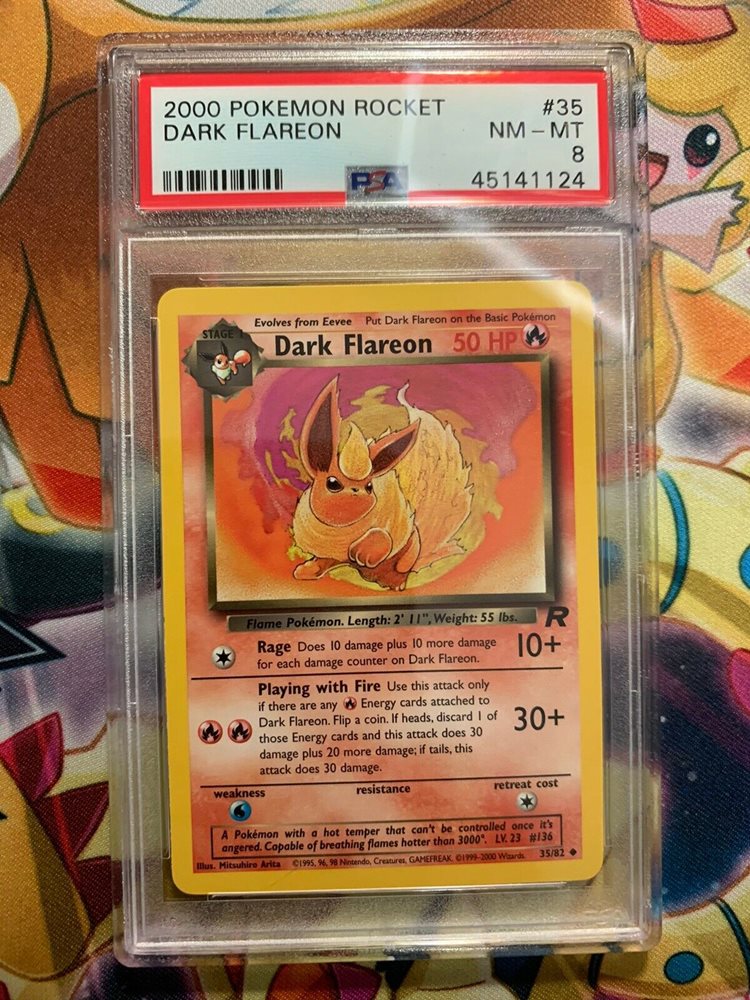 Dark Flareon Card