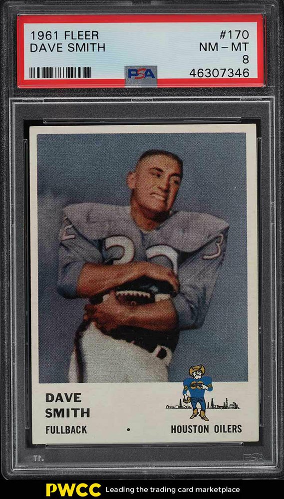 Auction Prices Realized Football Cards 1961 FLEER Dave Smith