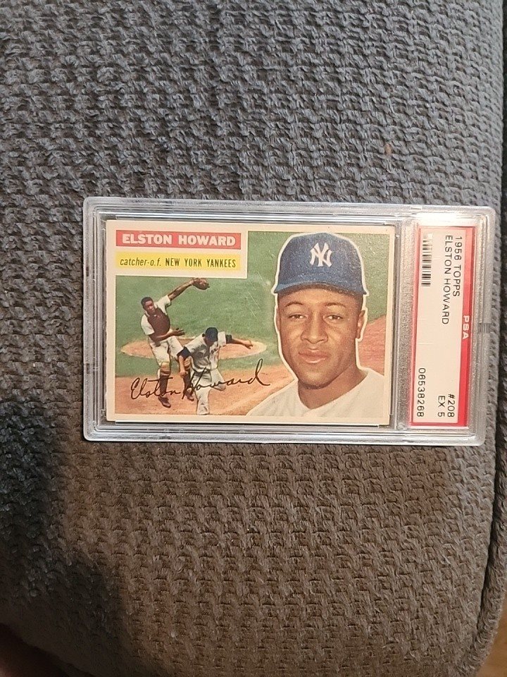 Auction Prices Realized Baseball Cards 1956 TOPPS Elston Howard