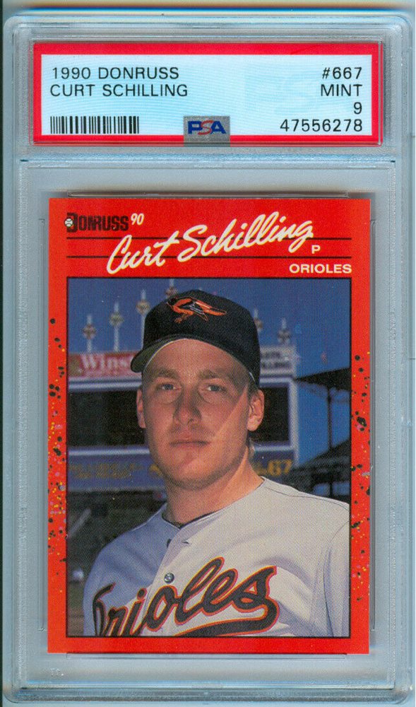 Auction Prices Realized Baseball Cards 1990 DONRUSS Curt Schilling