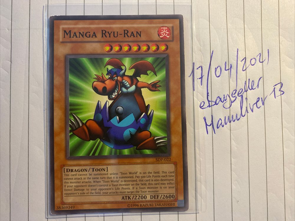 Yu-Gi-Oh - Manga Ryu-Ran SDP-022 PSA Rare