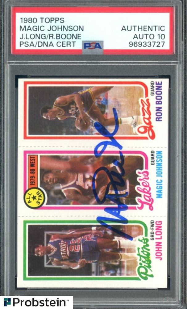 Auction Prices Realized Basketball Cards 1980 Topps John Long / Magic ...