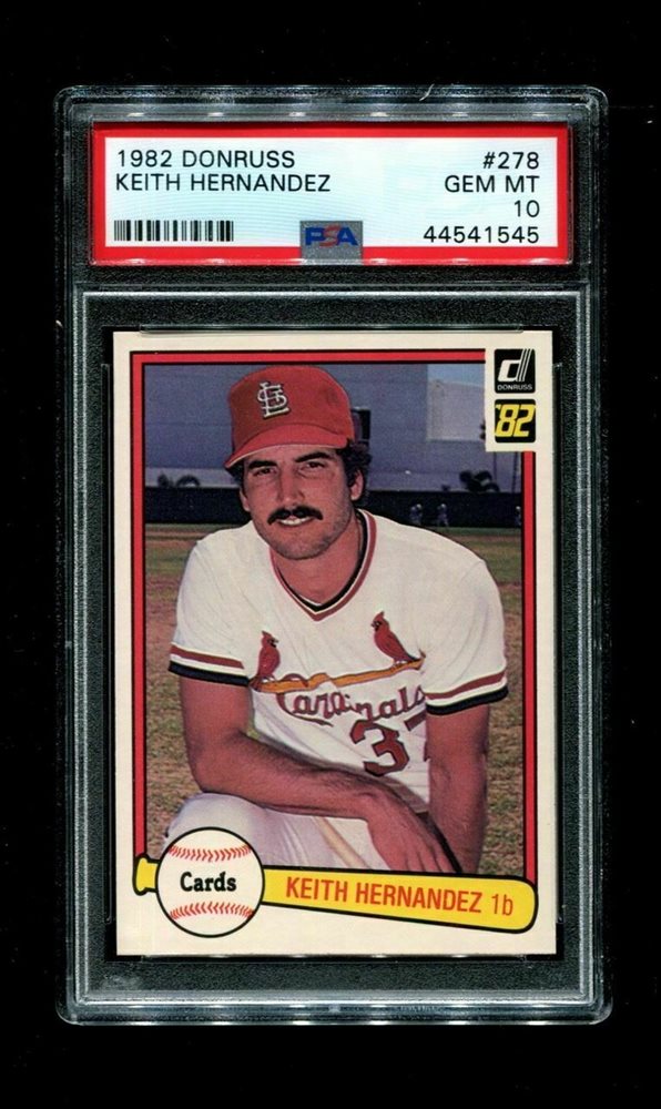 Auction Prices Realized Baseball Cards 1982 Donruss Keith Hernandez