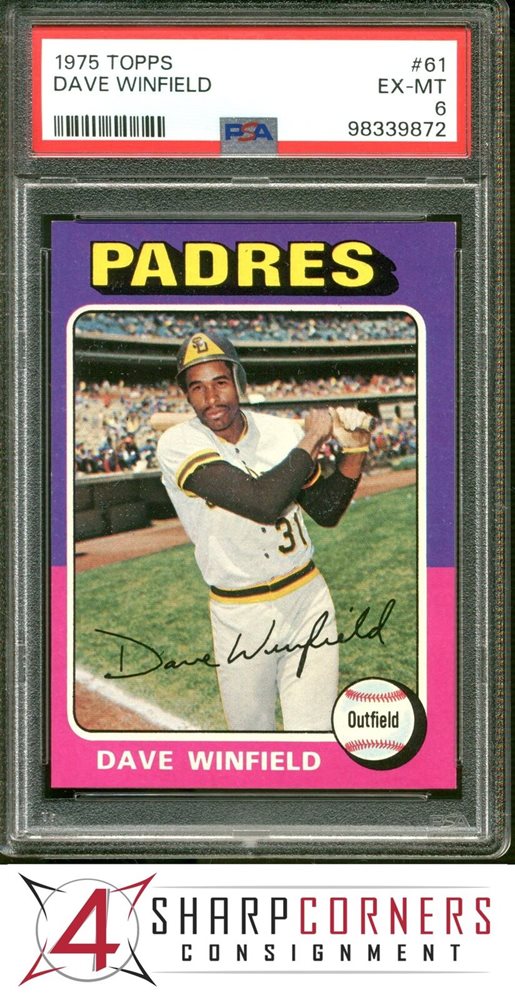 Auction Prices Realized Baseball Cards 1975 Topps Dave Winfield