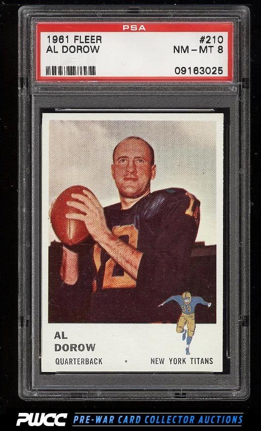Auction Prices Realized Football Cards 1961 FLEER Al Dorow