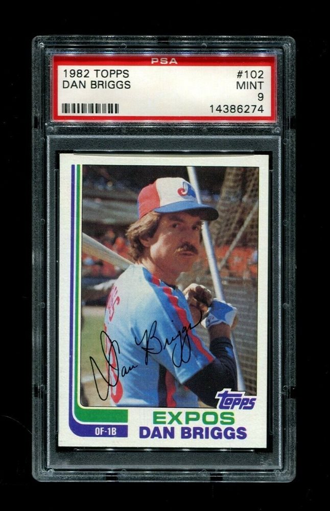 Auction Prices Realized Baseball Cards 1982 Topps Dan Briggs