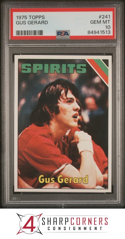 Auction Prices Realized Basketball Cards 1975 TOPPS Gus Gerard