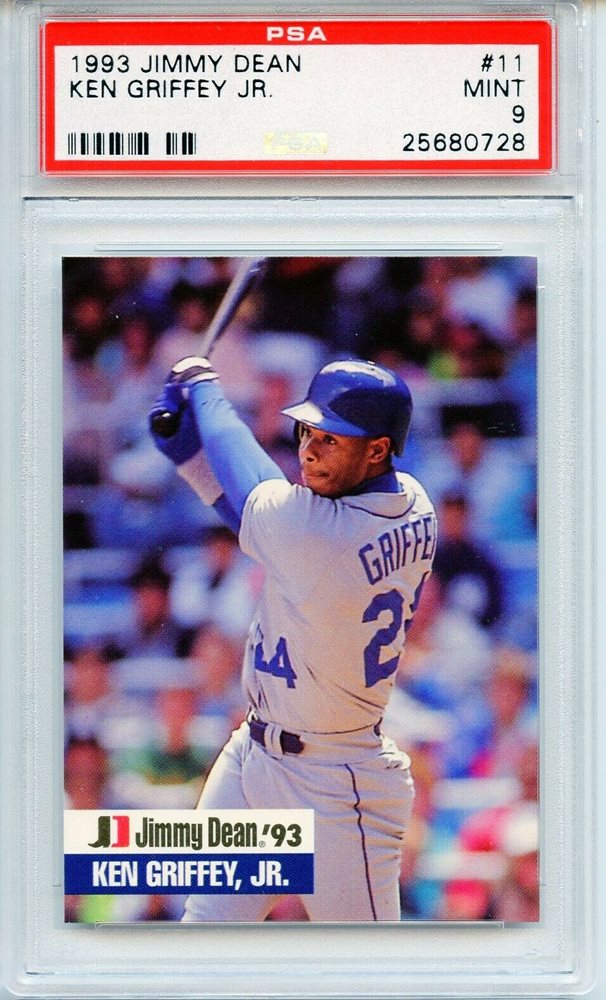 Auction Prices Realized Baseball Cards 1993 Jimmy Dean Ken Griffey Jr.