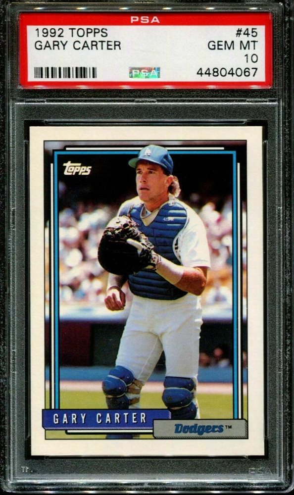 Auction Prices Realized Baseball Cards 1992 Topps Gary Carter