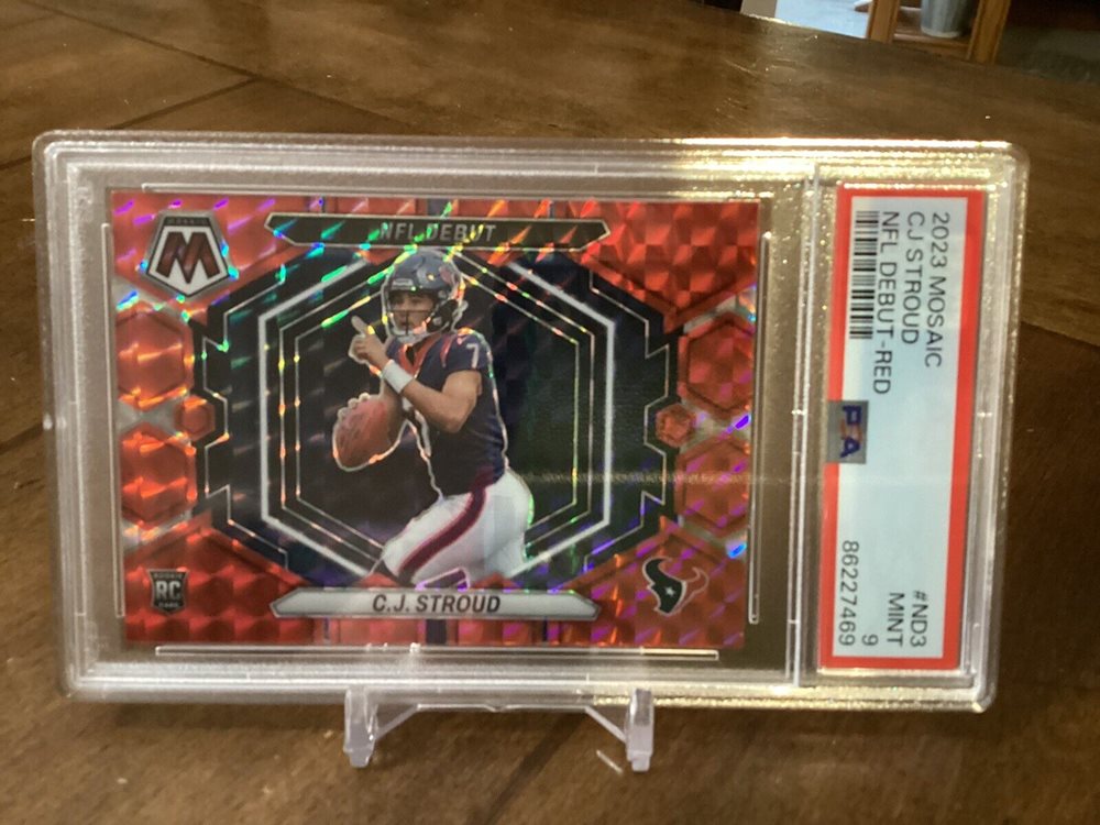 eBay Auction Item 166757578692 Football Cards 2023 Panini Mosaic Nfl Debut