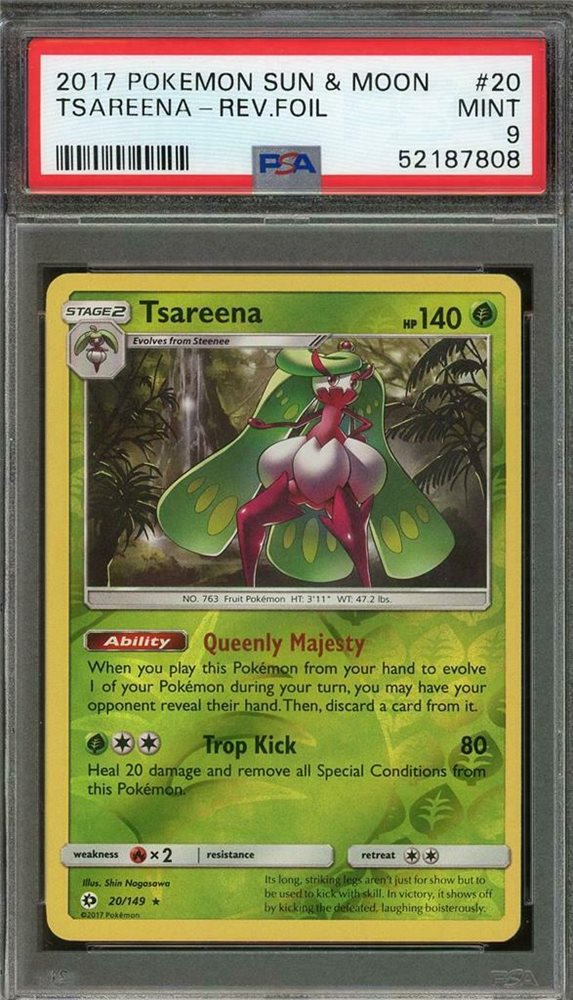 Auction Prices Realized Tcg Cards 2017 POKEMON SUN & MOON Tsareena ...