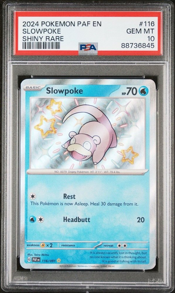 eBay Auction Item 176523912932 Tcg Cards 2024 Pokemon Paf En-Paldean Fates