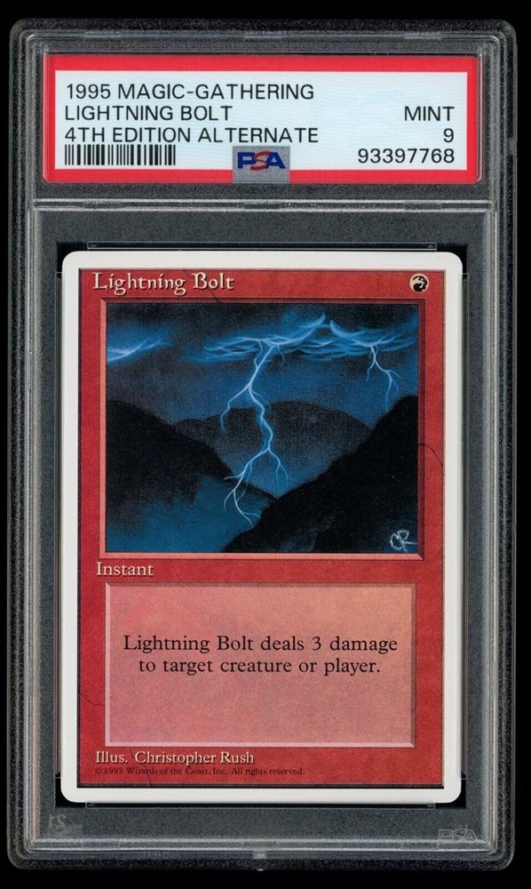 eBay Auction Item 196758663683 Tcg Cards 1995 Magic The Gathering 4th ...