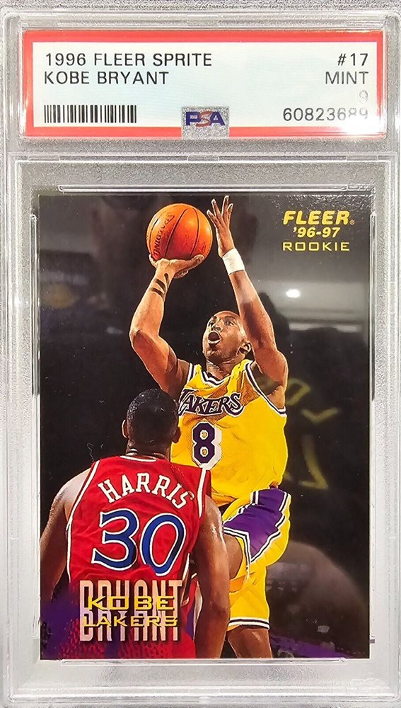Auction Prices Realized Basketball Cards 1996 Fleer Sprite Kobe Bryant