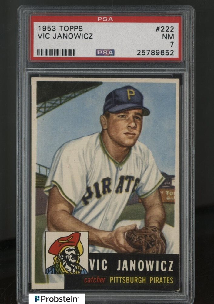 Auction Prices Realized Baseball Cards 1953 Topps Vic Janowicz