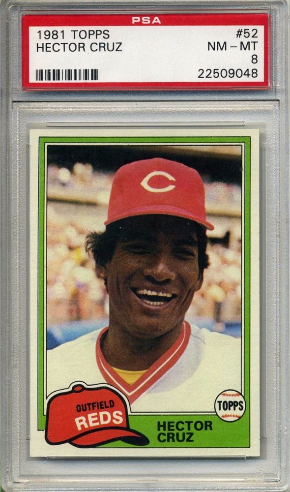Auction Prices Realized Baseball Cards 1981 Topps Hector Cruz