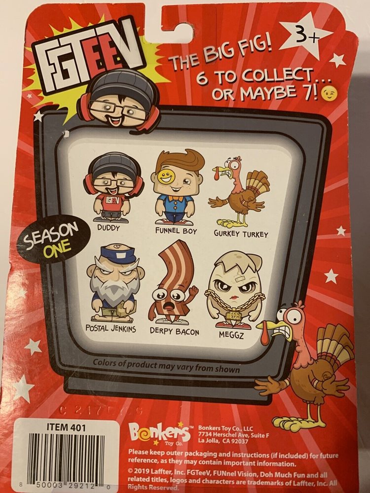 FGTEEV Postal Jenkins Action Figure The Big Fig Season