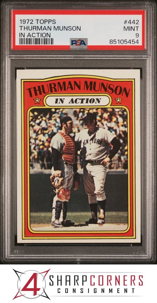 Auction Prices Realized Baseball Cards 1972 Topps Thurman Munson