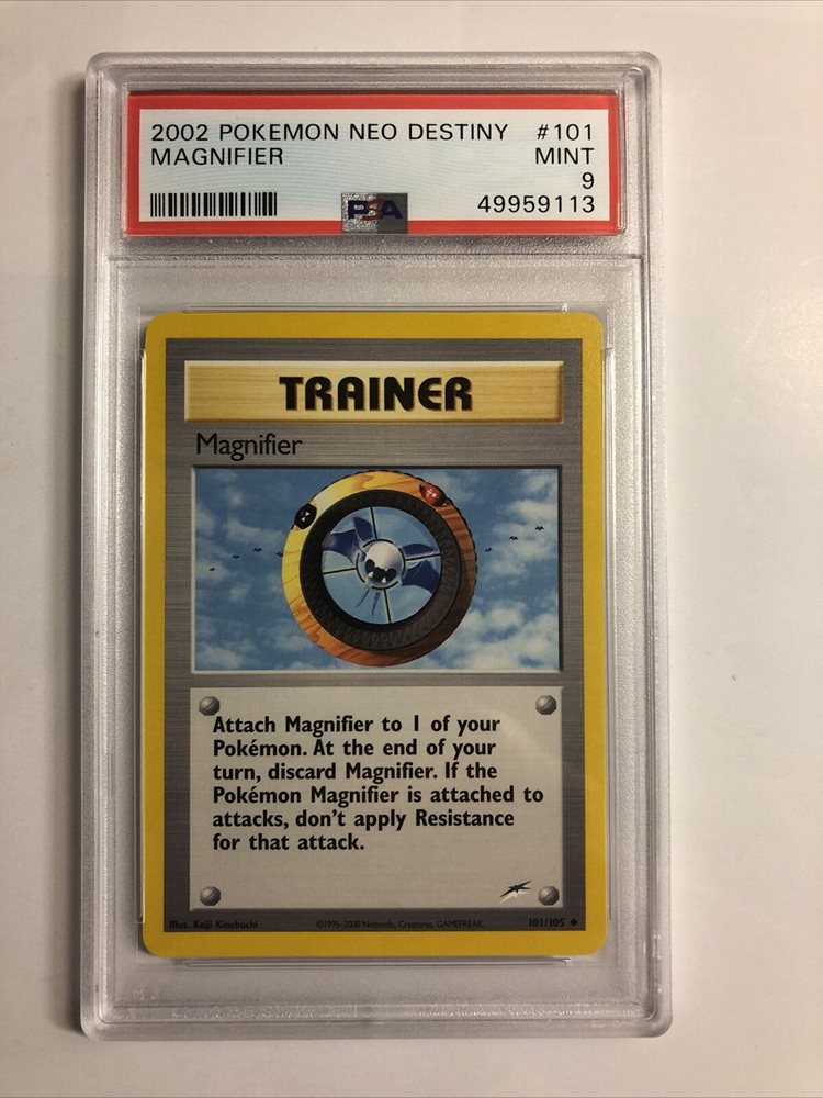Auction Prices Realized Tcg Cards 2002 POKEMON NEO DESTINY Magnifier