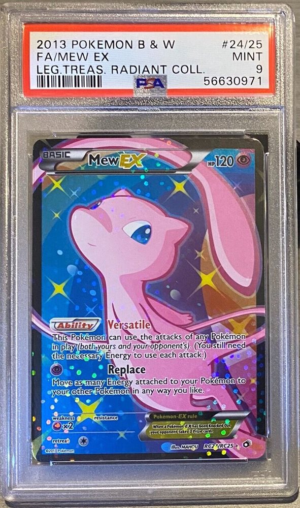 Pokemon Mew Ex Card
