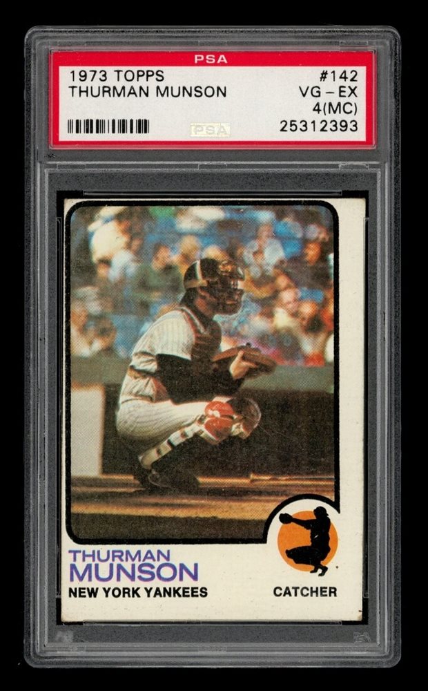 Auction Prices Realized Baseball Cards 1973 TOPPS Thurman Munson