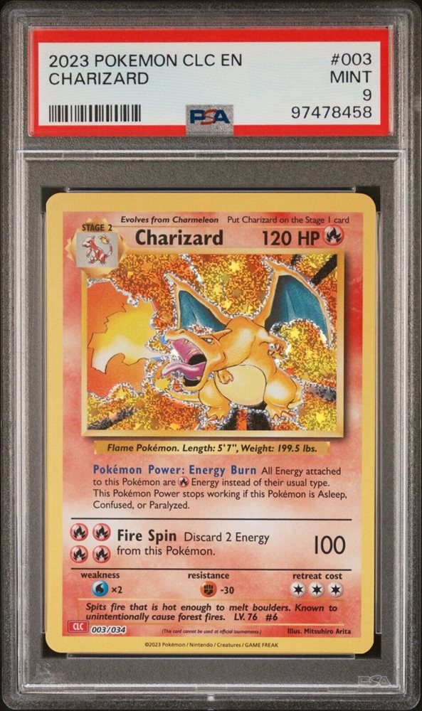 eBay Auction Item 356202295093 Tcg Cards 2023 Pokemon Clc-Trading Card Game Classic Charizard ...