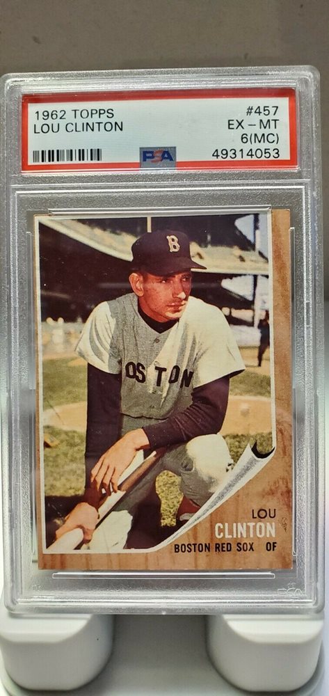 Auction Prices Realized Baseball Cards 1962 TOPPS Lou Clinton