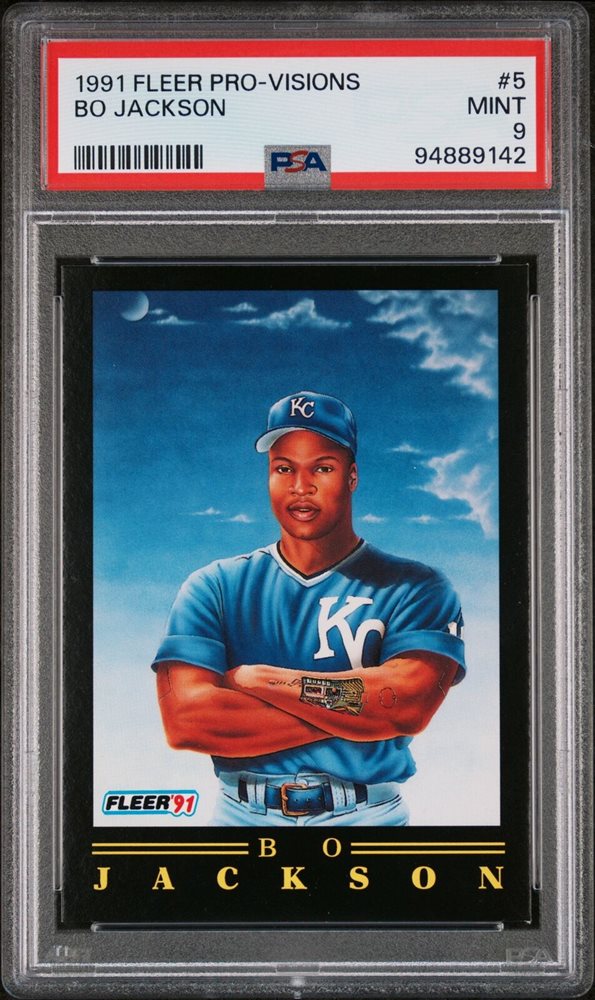 Auction Prices Realized Baseball Cards 1991 FLEER PRO-VISION Bo Jackson