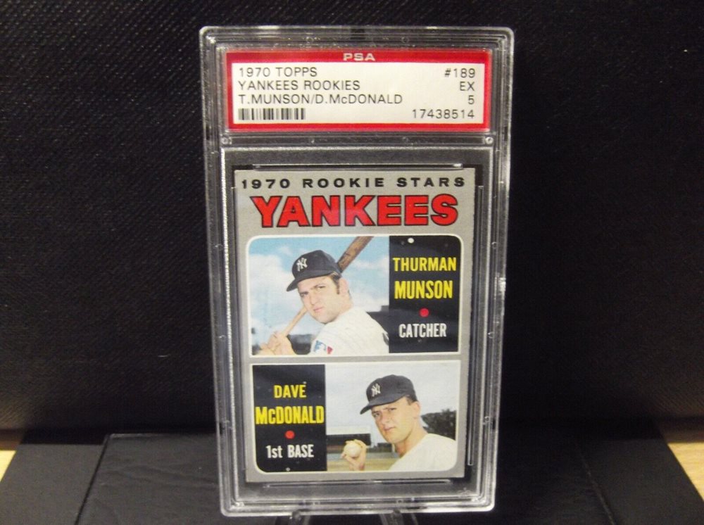 Auction Prices Realized Baseball Cards 1970 Topps Yankees Rookies