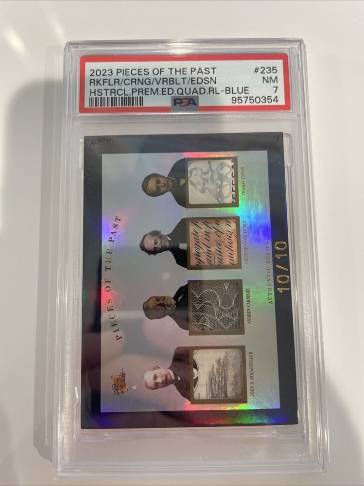 Auction Prices Realized Non-Sport Cards 2023 PIECES OF THE PAST ...