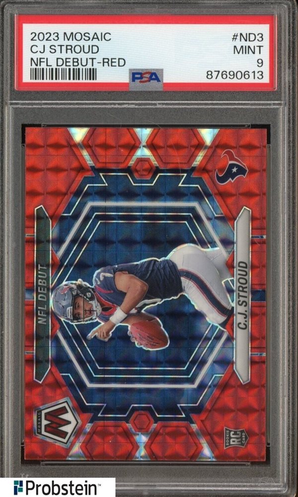 eBay Auction Item 365188715324 Football Cards 2023 Panini Mosaic Nfl Debut